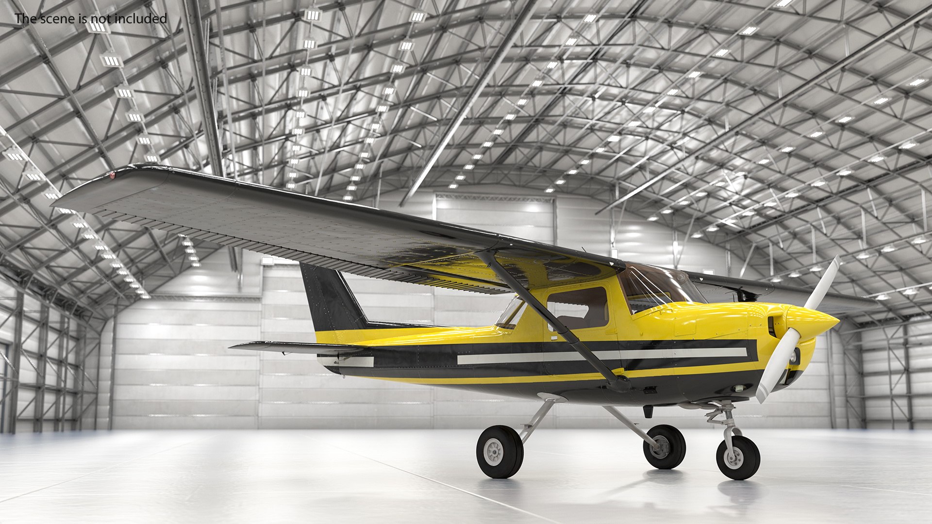 3D light single engine aircraft model - TurboSquid 1603209