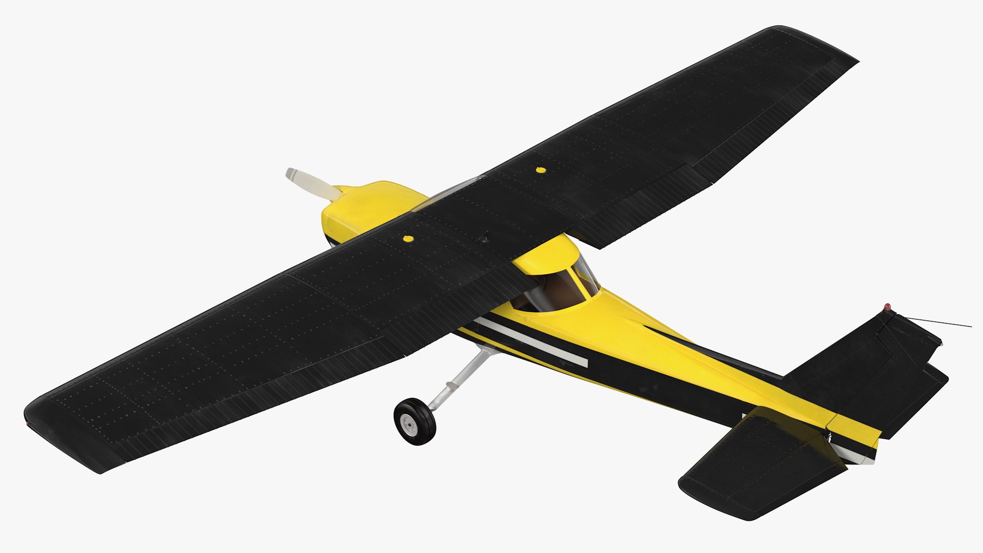 3D light single engine aircraft model - TurboSquid 1603209