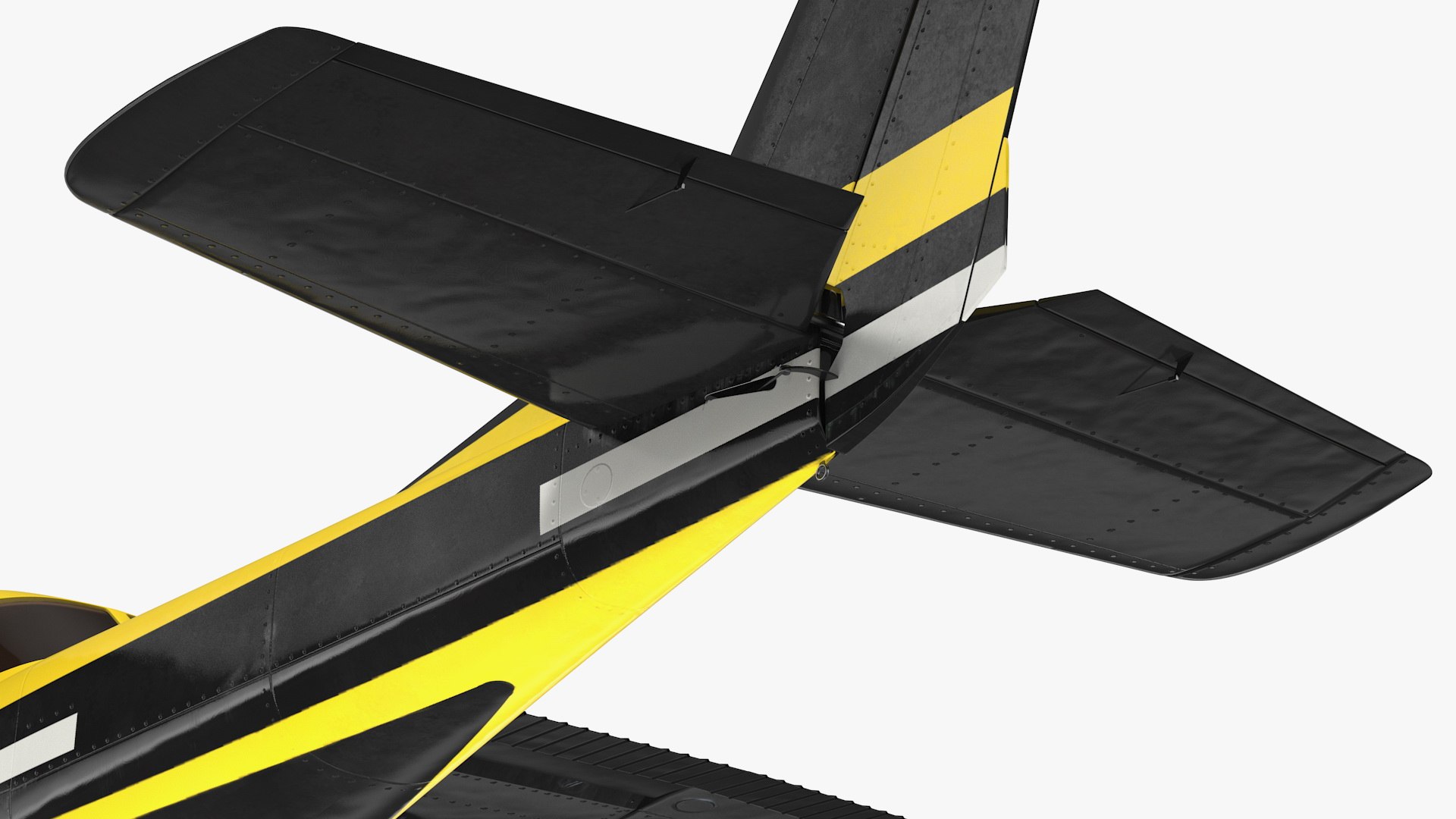 3D light single engine aircraft model - TurboSquid 1603209