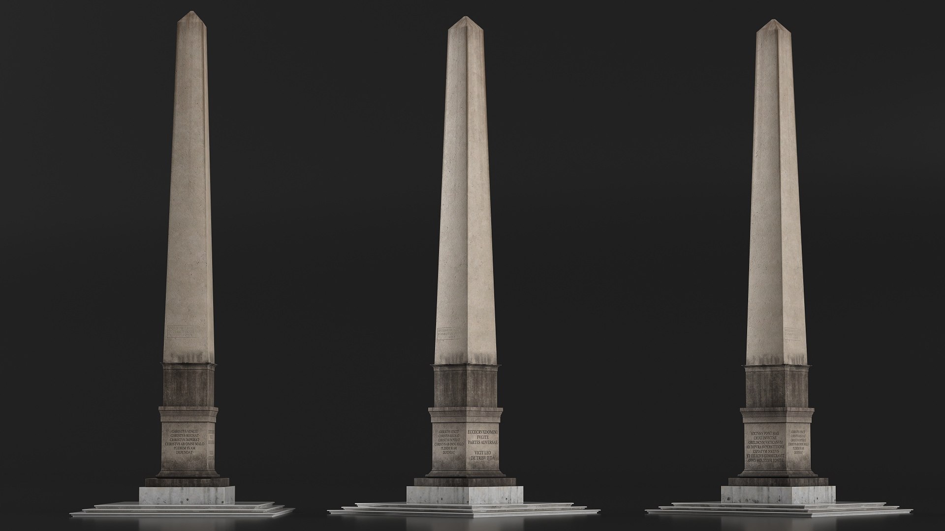 Ancient Roman Obelisk Model - TurboSquid 2353260