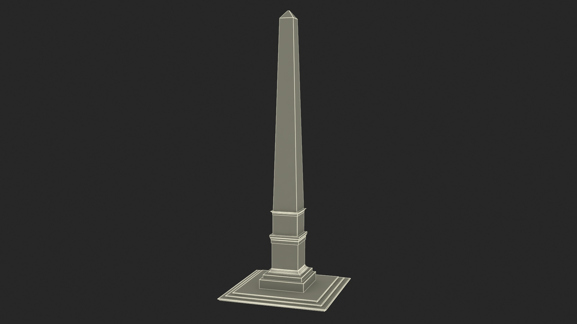 Ancient Roman Obelisk Model - TurboSquid 2353260