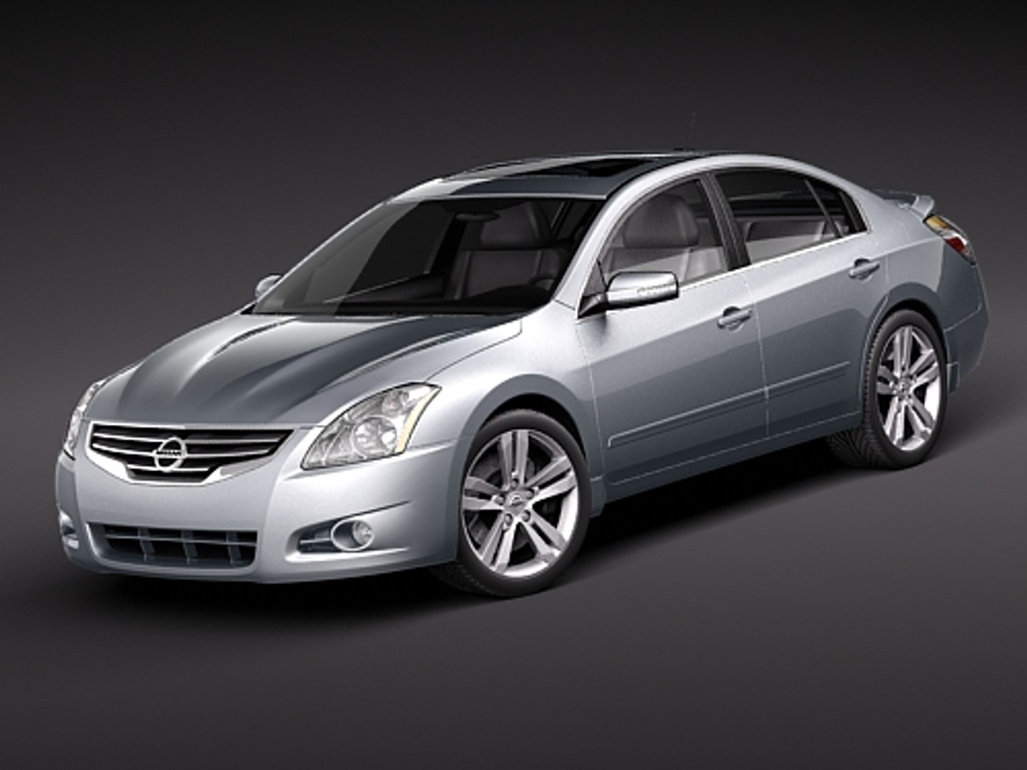 Nissan Altima Sedan 2010 3d Max