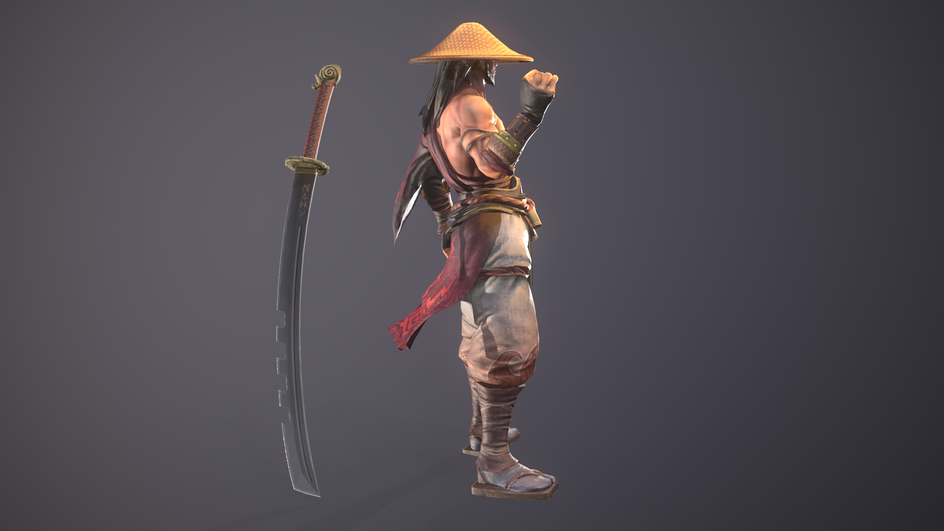 Armored Male Ninja 3D Model - TurboSquid 1983250