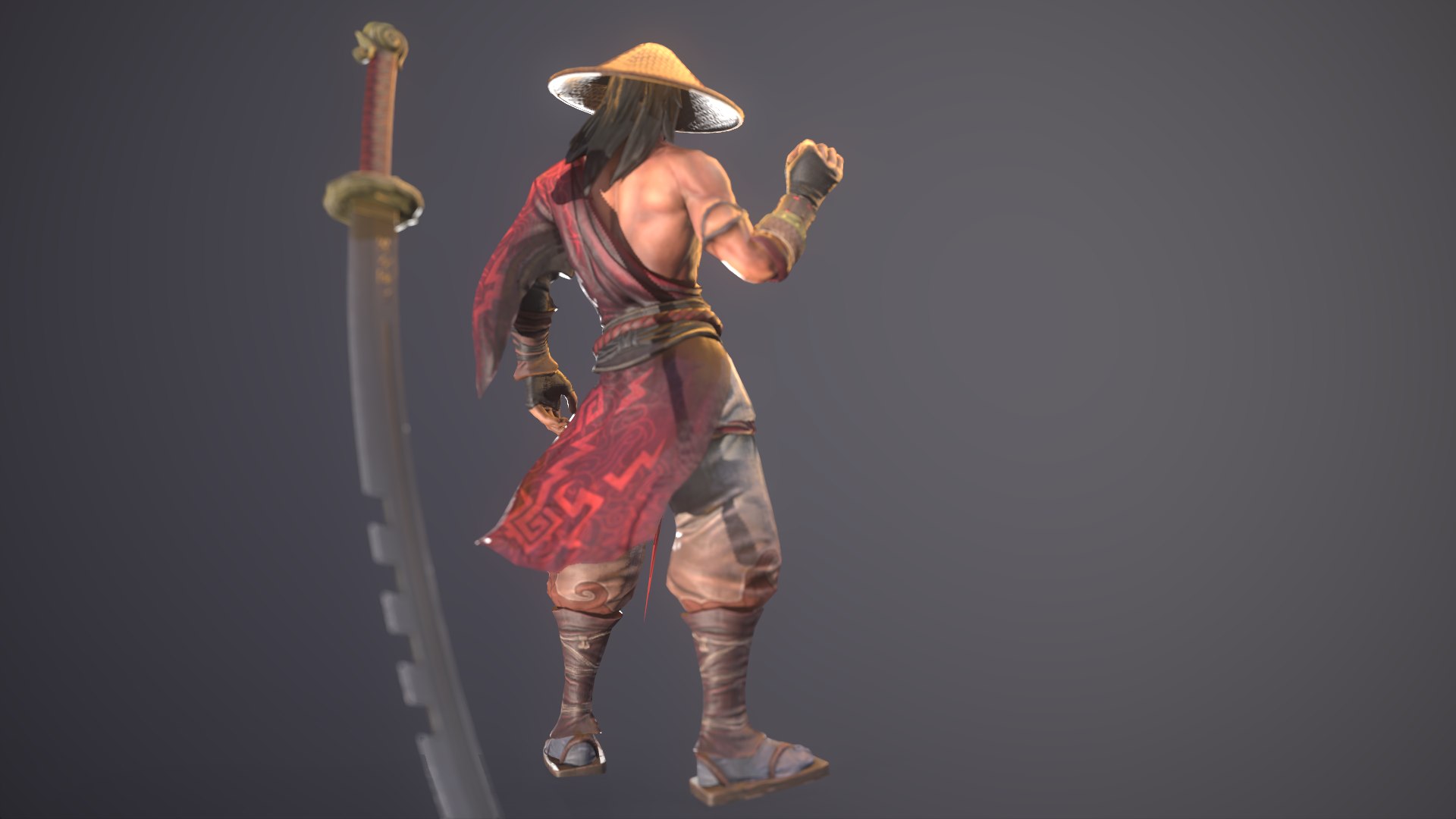 Armored Male Ninja 3D Model - TurboSquid 1983250