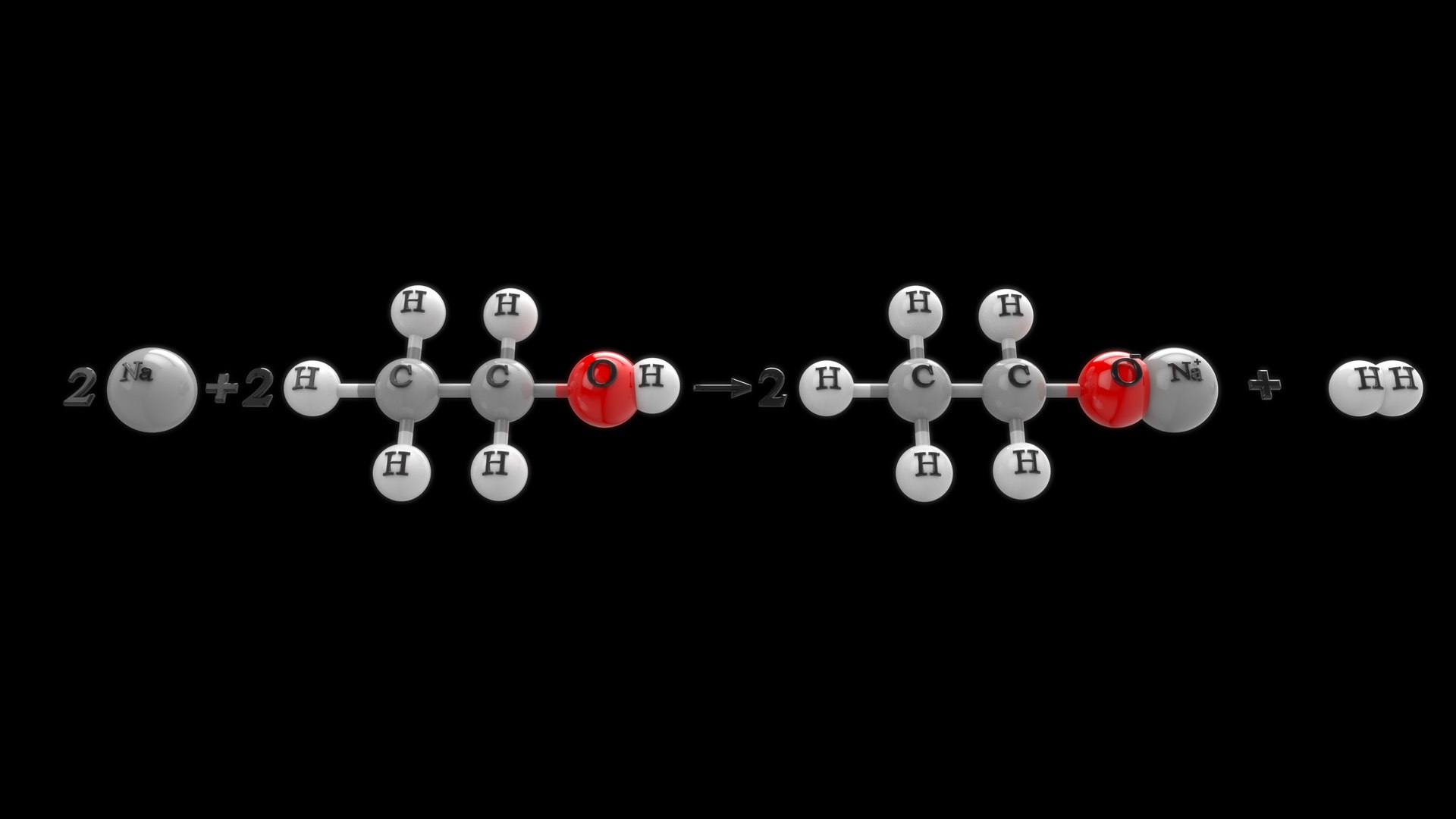 Sodium Ethanol Chemical Formula 3D - TurboSquid 2337675