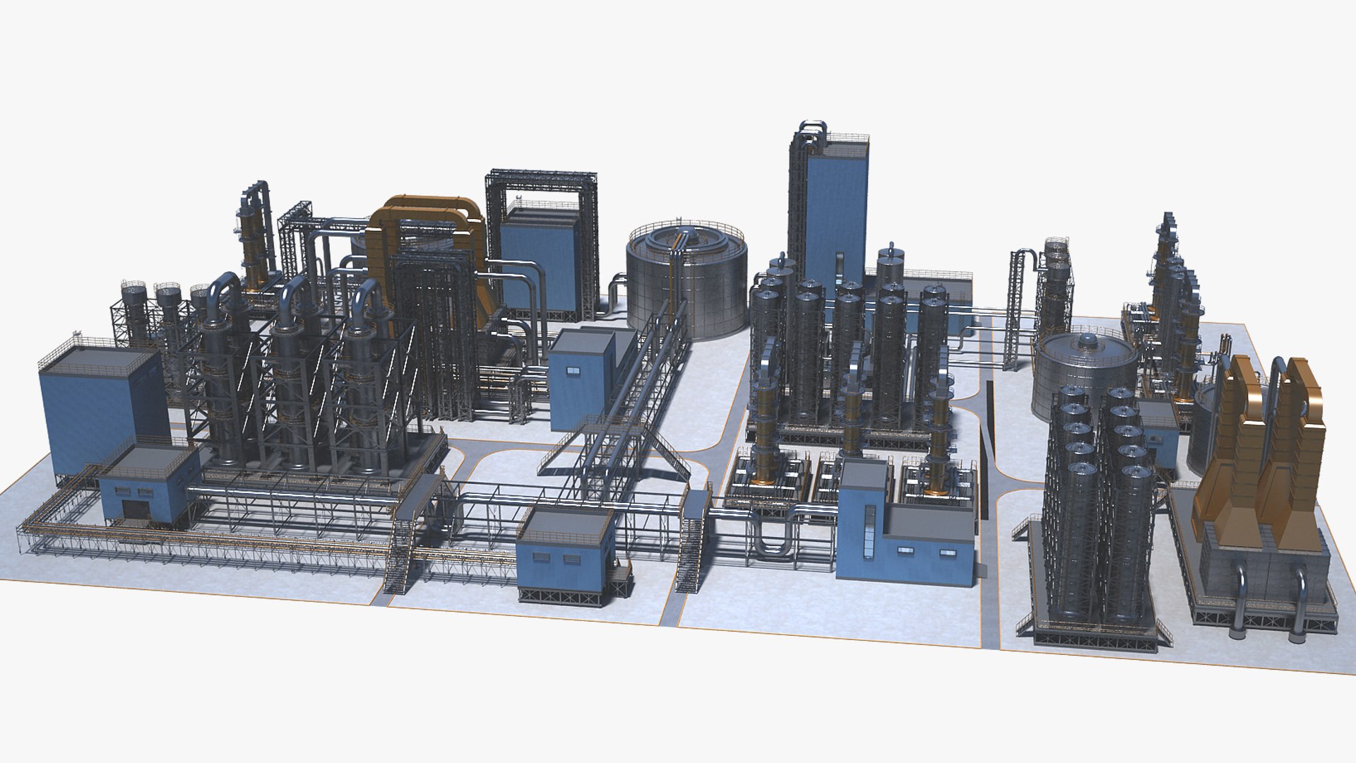 3D Model Industrial Area 41 - TurboSquid 2023792