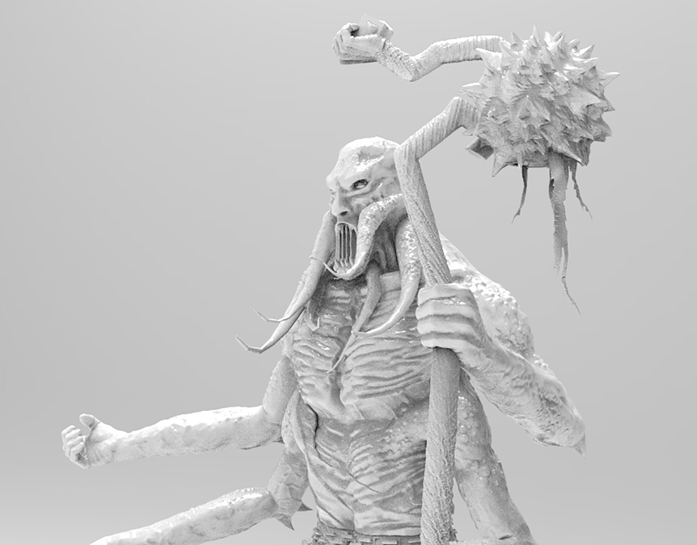 Wizard Monster 3D Model - TurboSquid 2045978