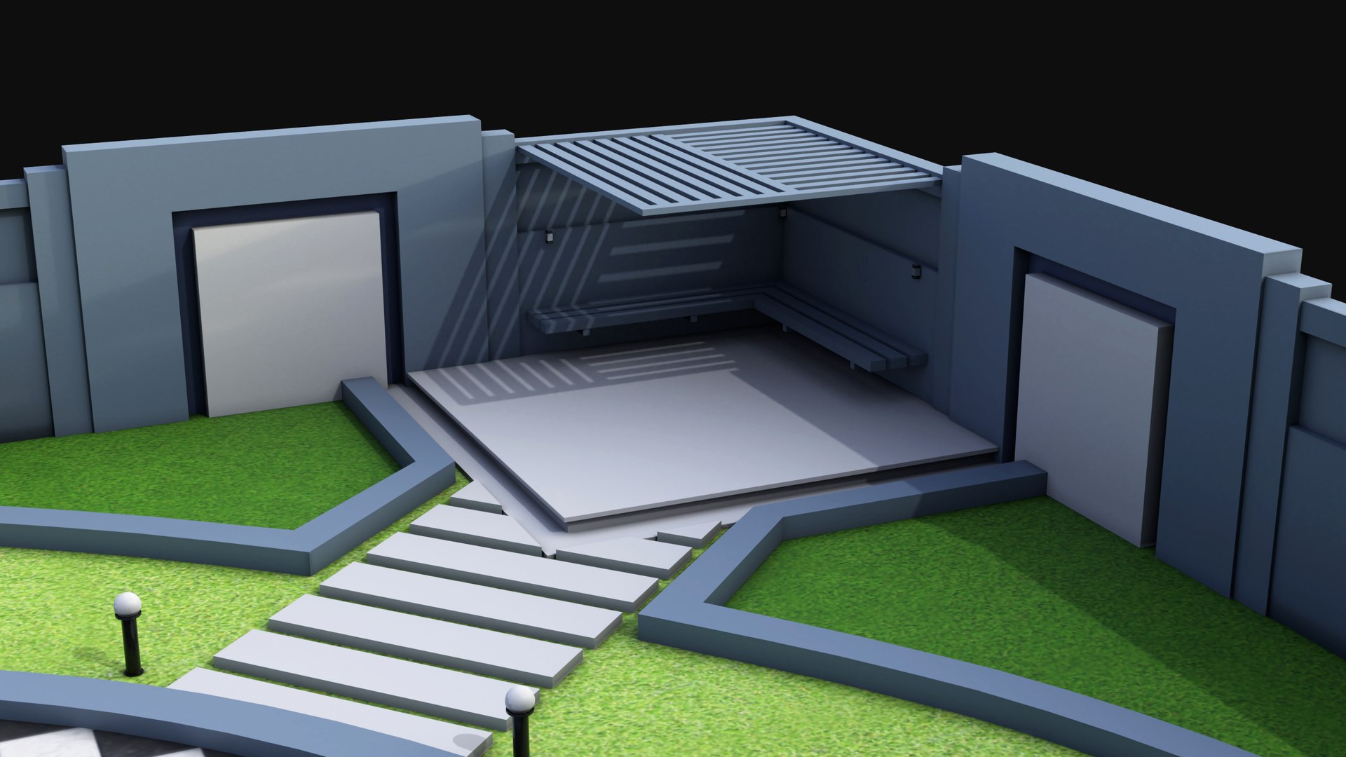 Compound Wall 02 All PBR Unity UE Textures 3D - TurboSquid 2031141