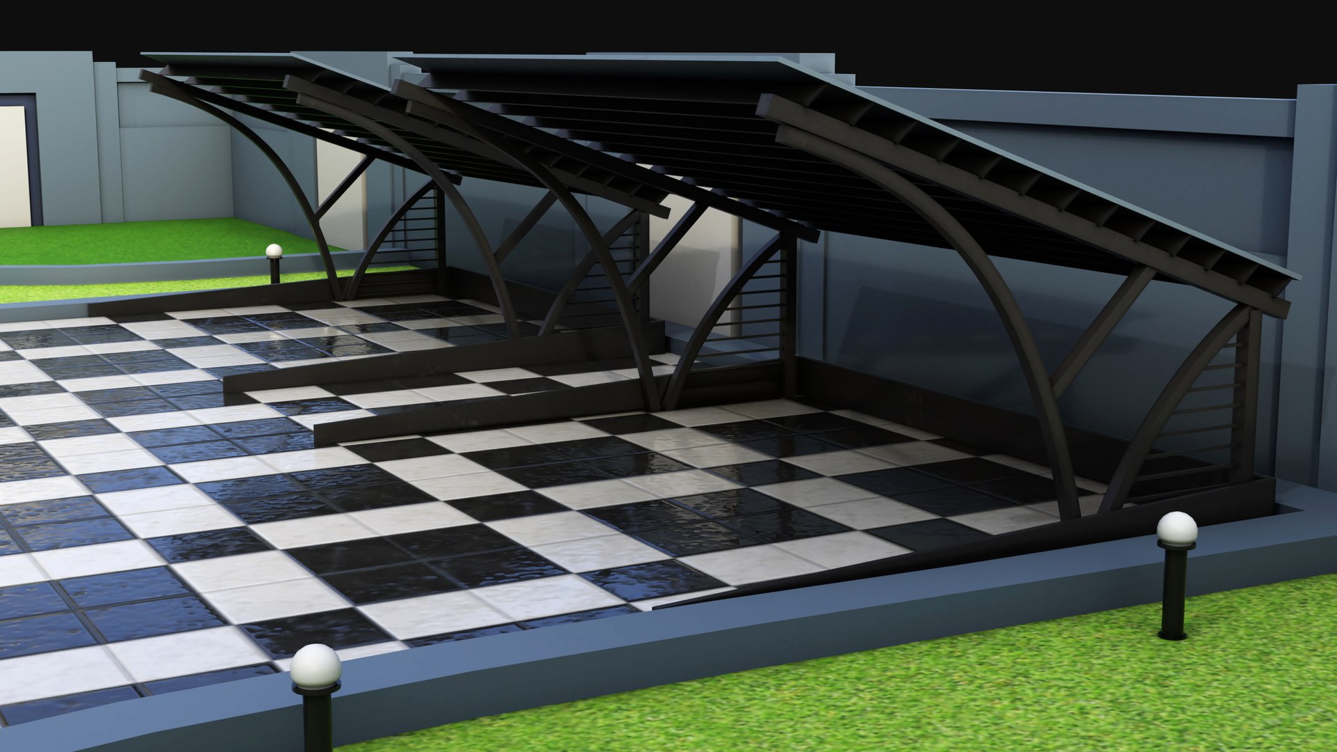 Compound Wall 02 All PBR Unity UE Textures 3D - TurboSquid 2031141