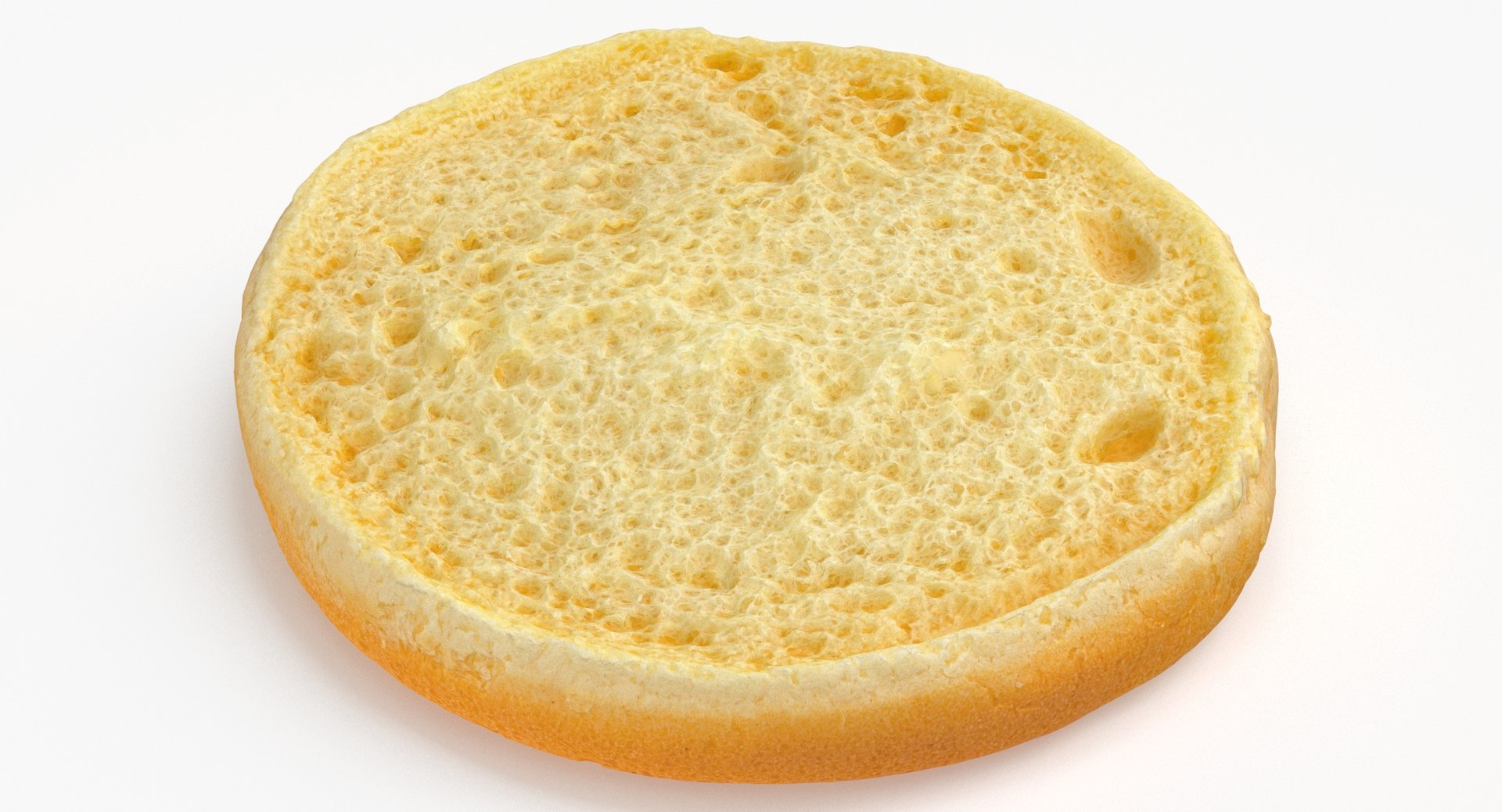 Hamburger Bun Bottom 01 3D Model - TurboSquid 1818833