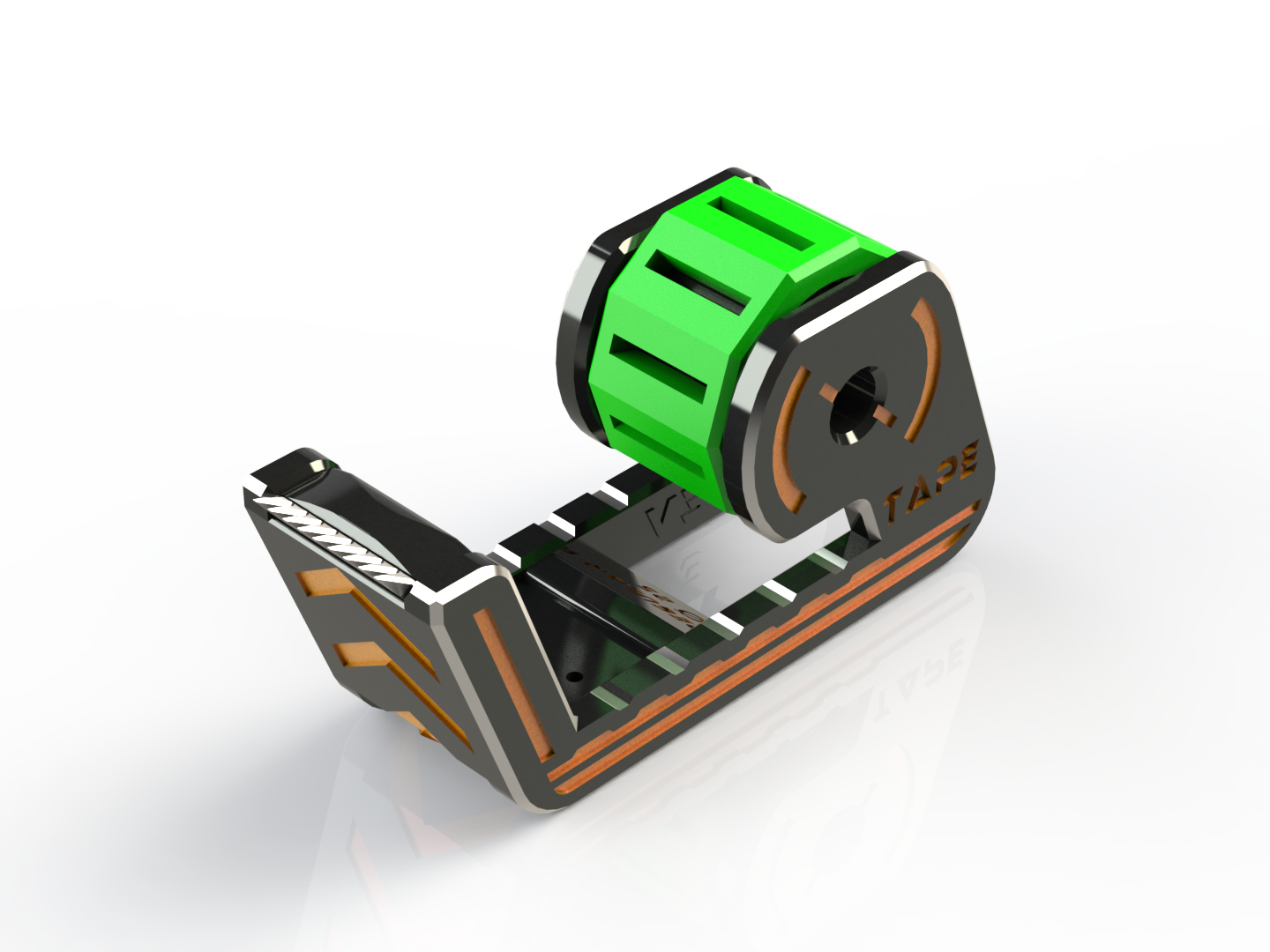 Free simple tape dispenser 3D model - TurboSquid 1212988