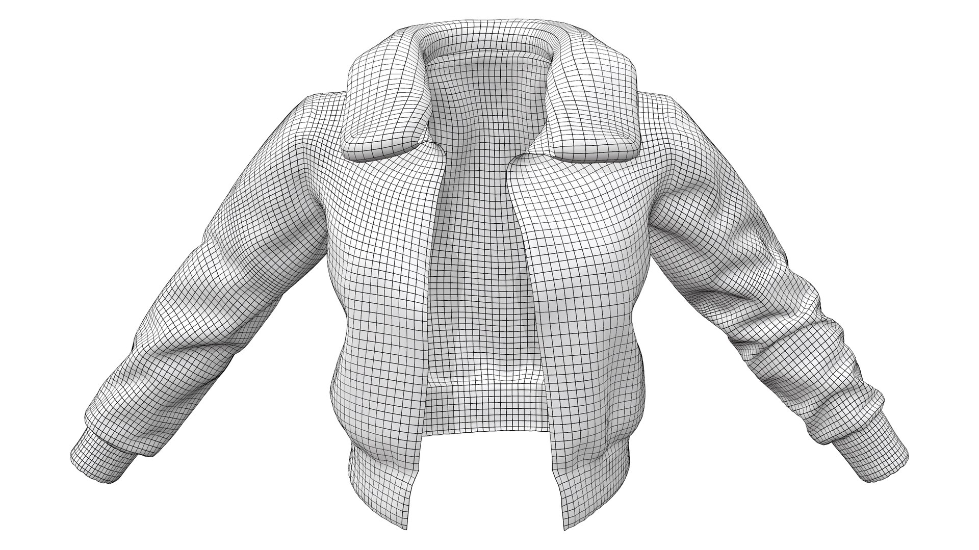 3D model Very Versatile Fur Neck Brown Leather Jacket - TurboSquid 2074870