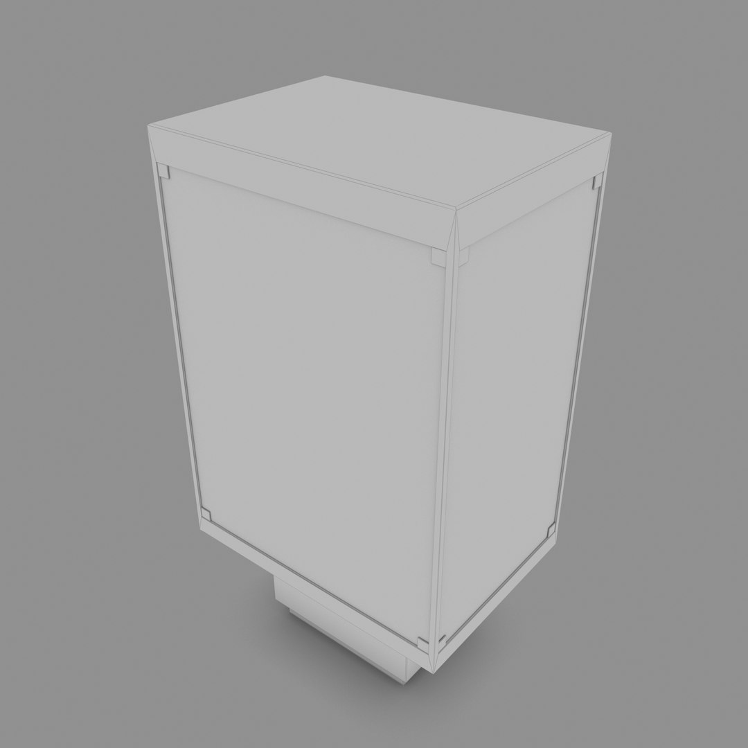 3D Model Glass Box Display - TurboSquid 1717026