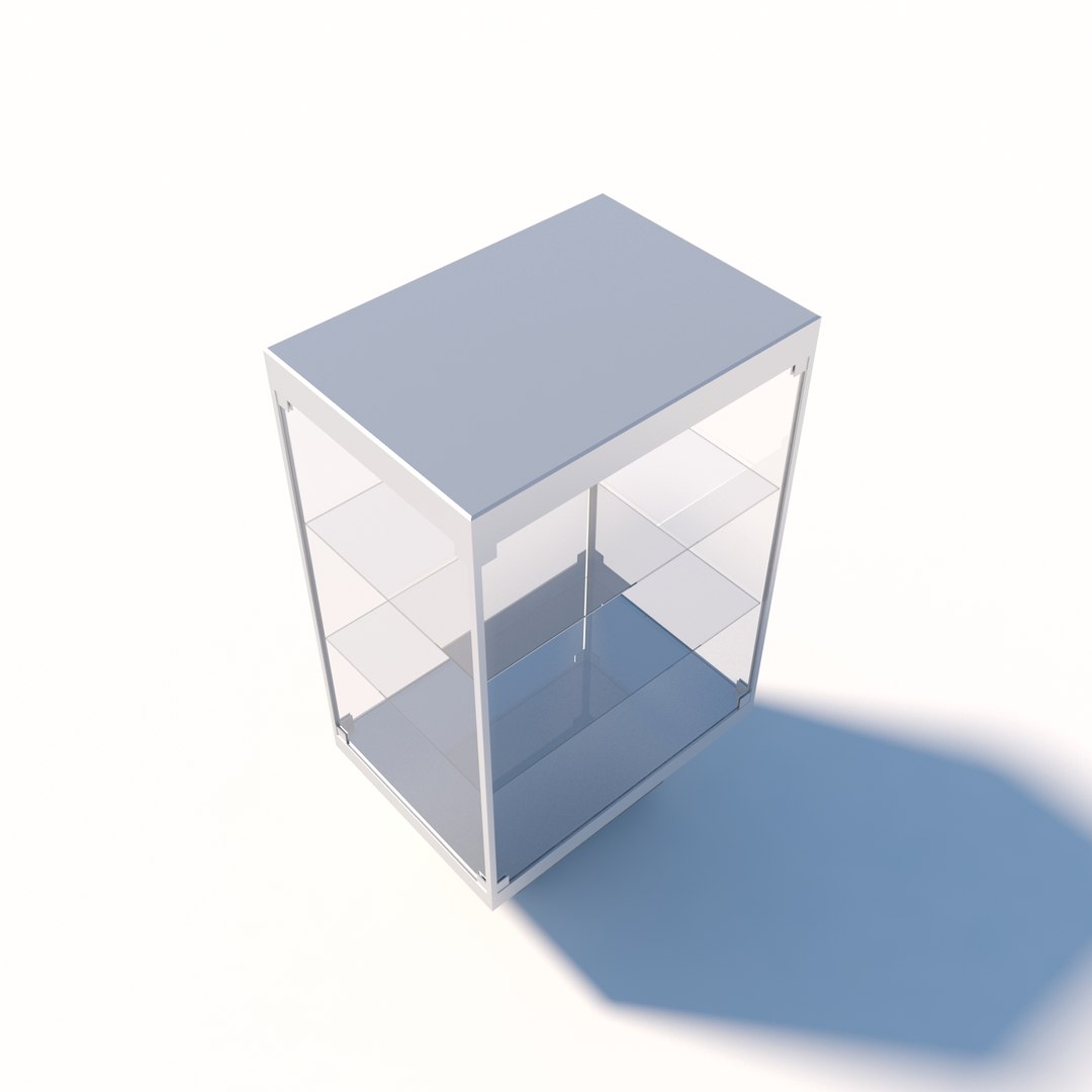3D Model Glass Box Display - TurboSquid 1717026