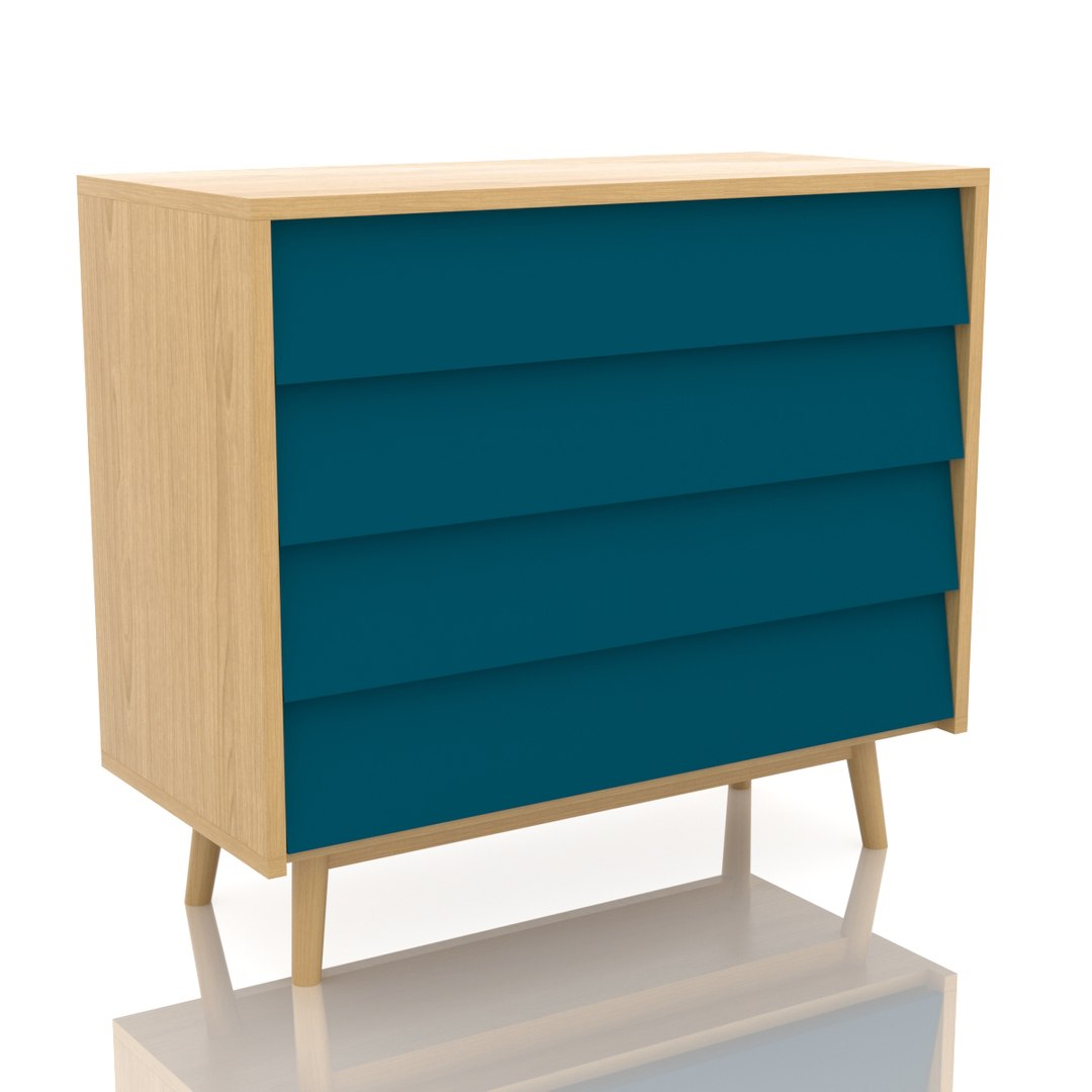 Pack Scandinavian Commode Colors Model - TurboSquid 1150660