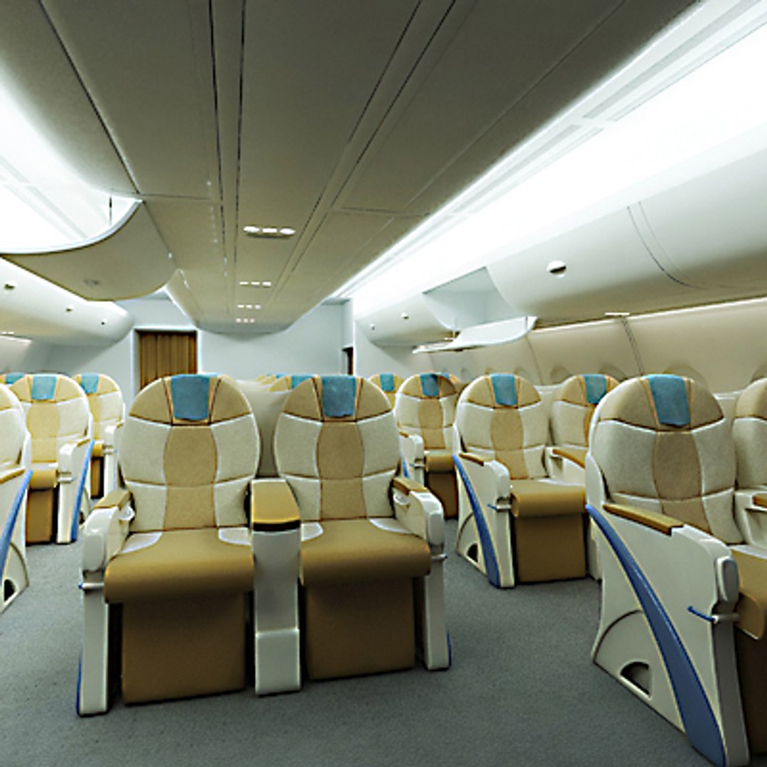 Maya Airbus Business Class Interior