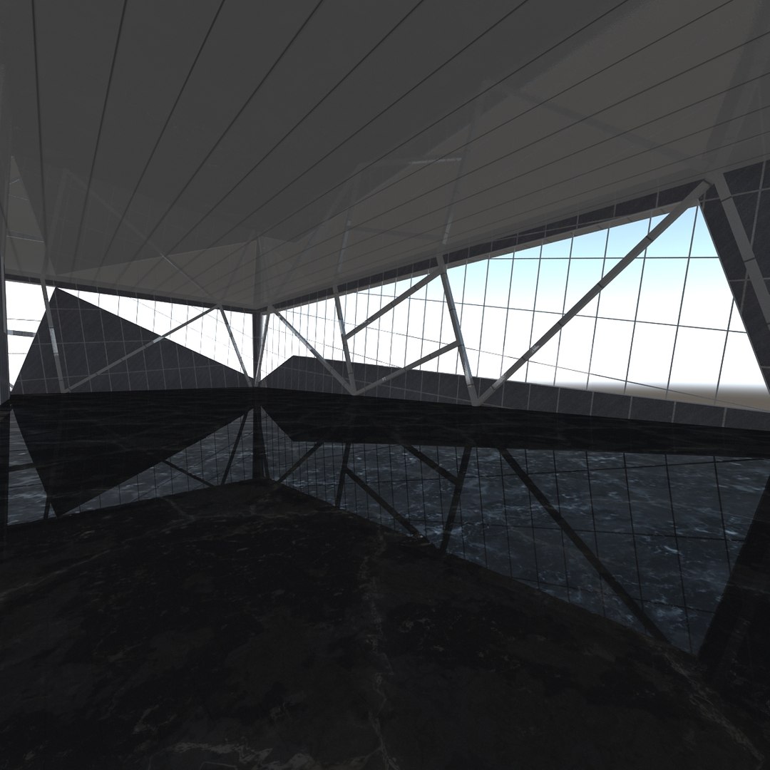 Modern warehouse 3D model - TurboSquid 1400165