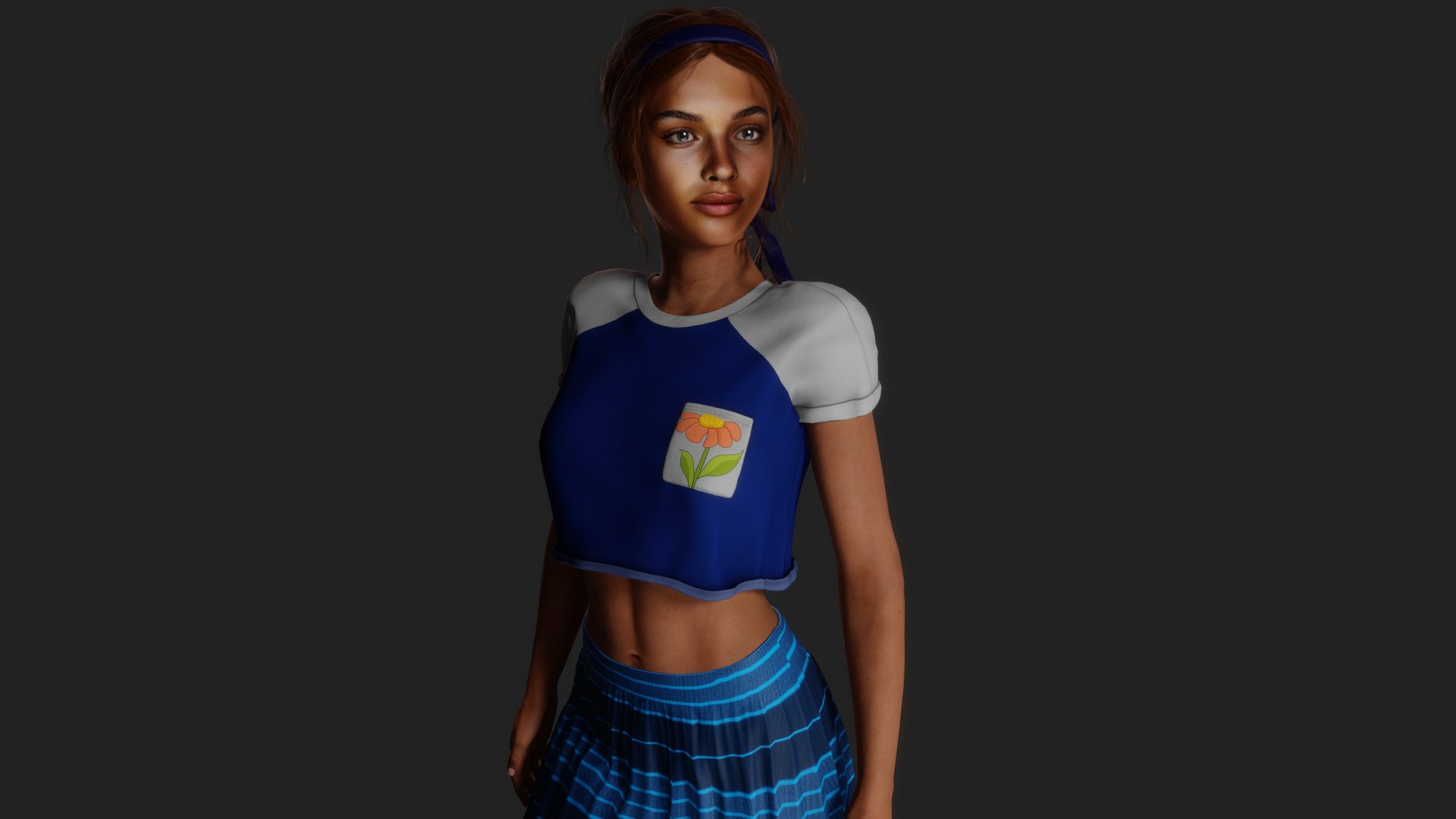 Ocean Breeze Beauty Model - TurboSquid 2191031