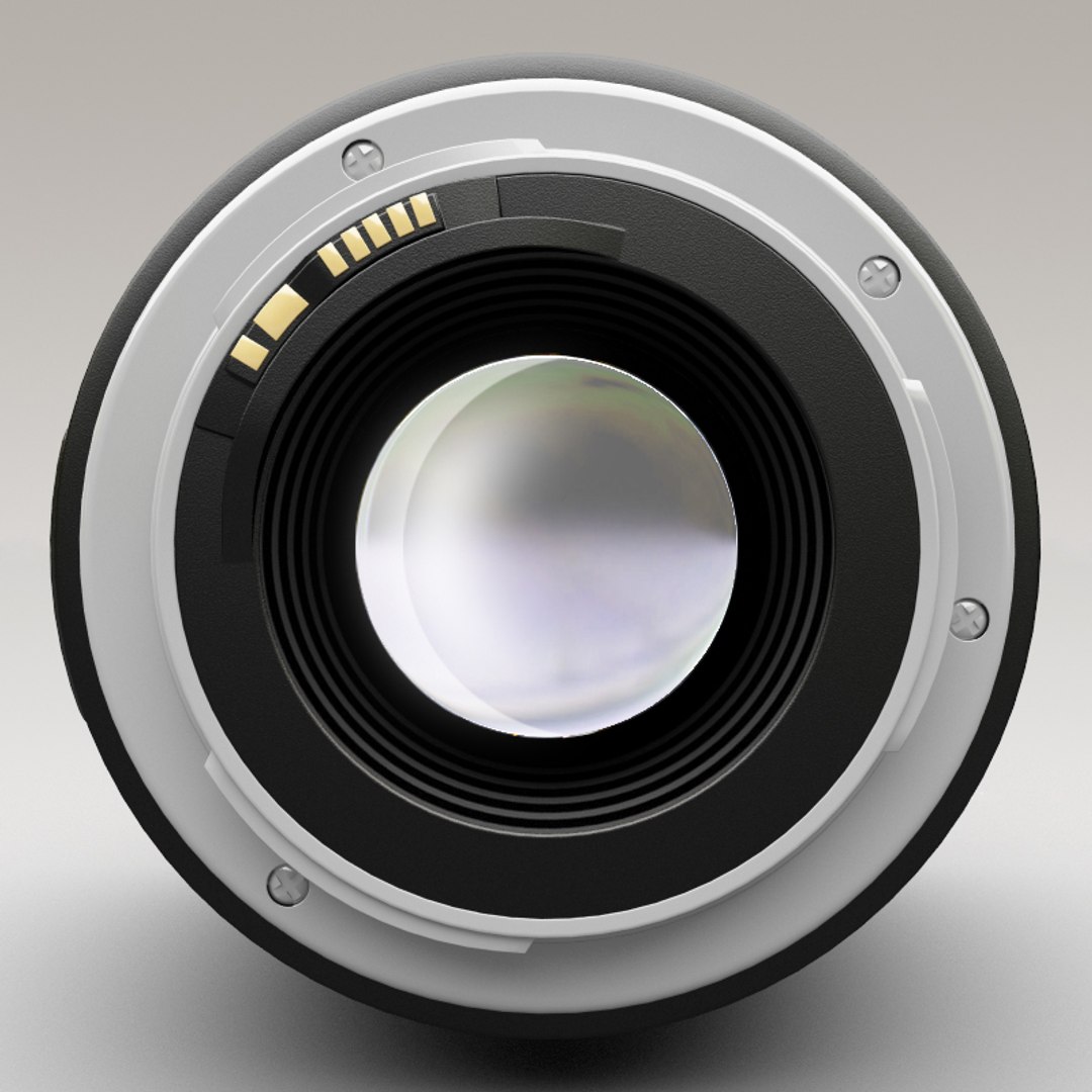 Camera Kit Lens Canon 3d Model