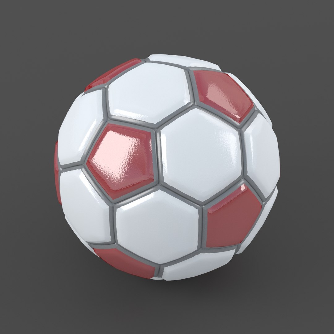 3d Obj Soccer Ball