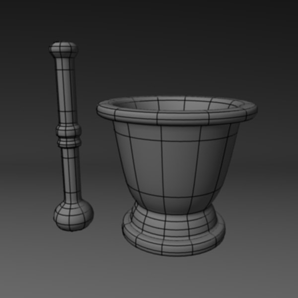 3d mortar model