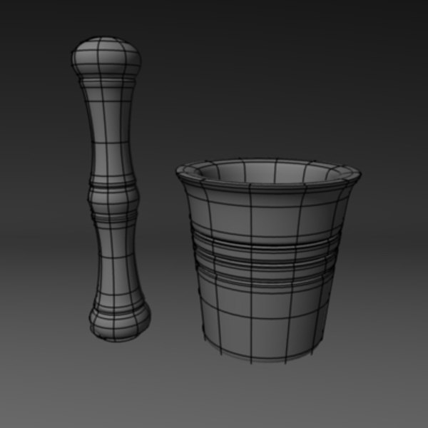 3d mortar model