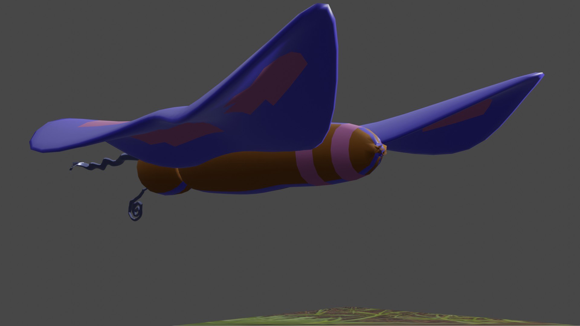 Papillon Toon 3D - TurboSquid 2065184