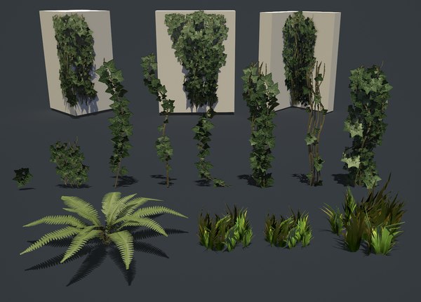 Vegetação Modelo 3D - TurboSquid 1731147