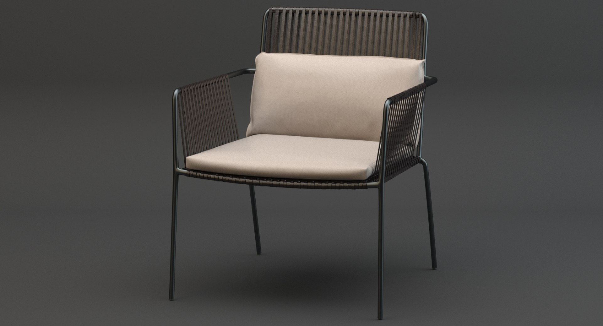 Kettal Net Club Armchair 3d Max