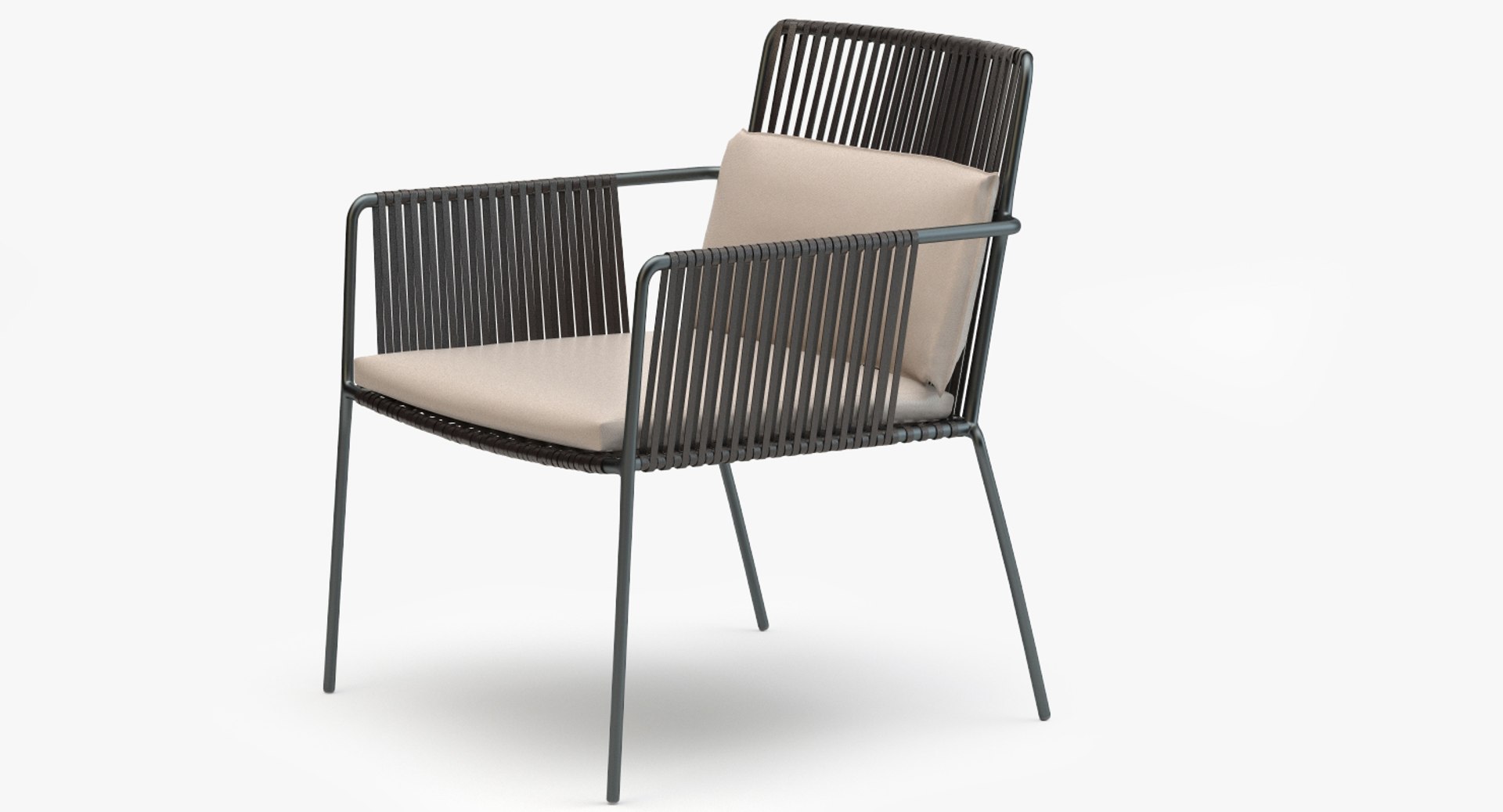 Kettal Net Club Armchair 3d Max