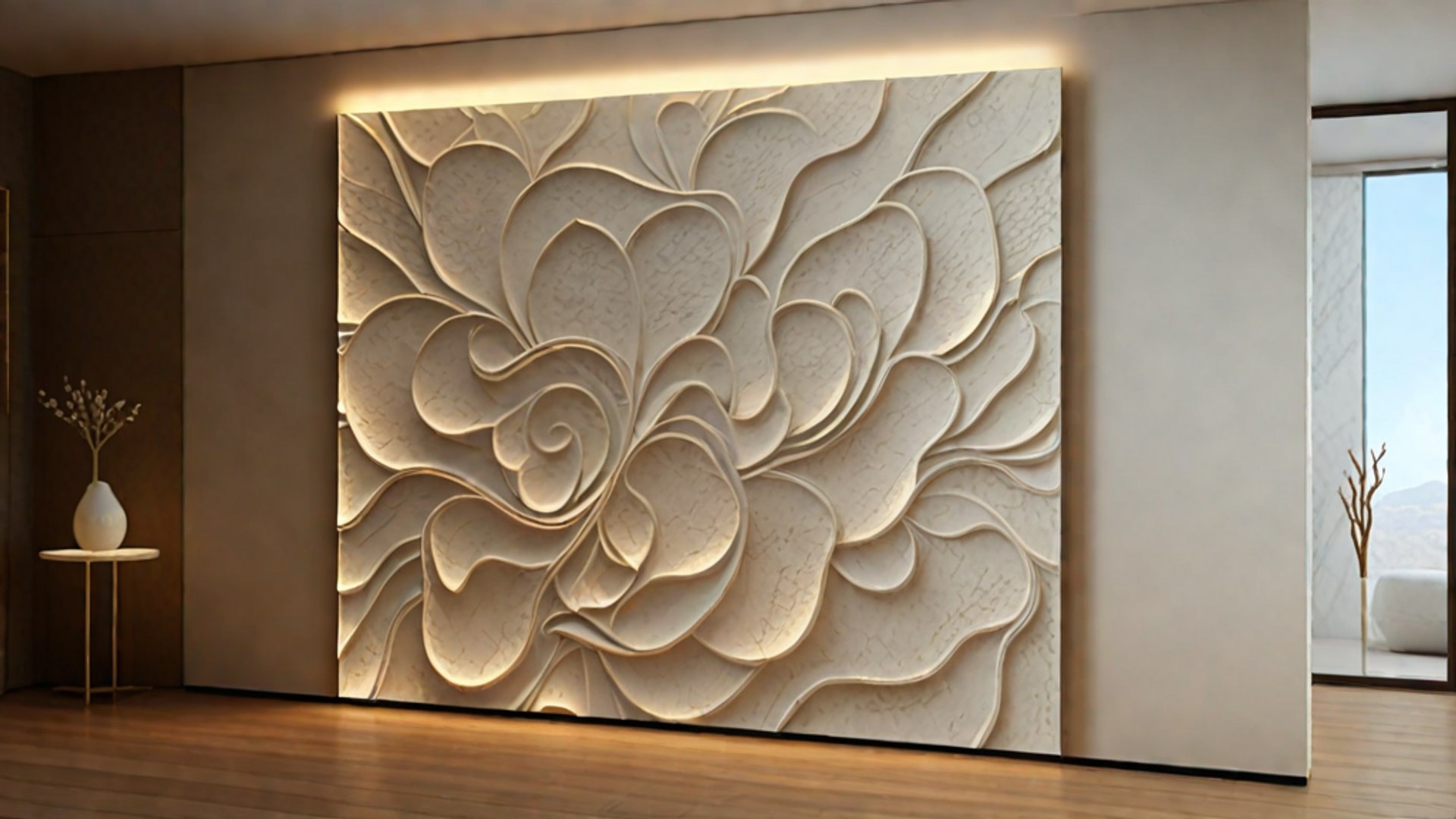 Modern Panel Wall Decor Set Relief Stl Mural CNC 187 3D Model - TurboSquid 2389808