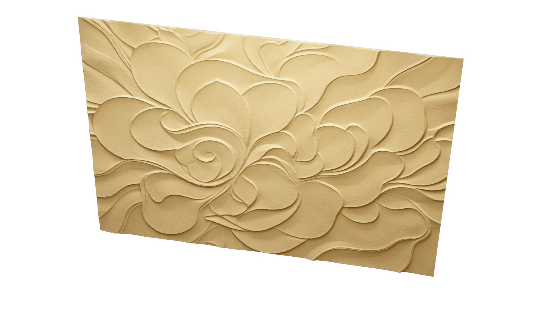 Modern Panel Wall Decor Set Relief Stl Mural CNC 187 3D Model ...