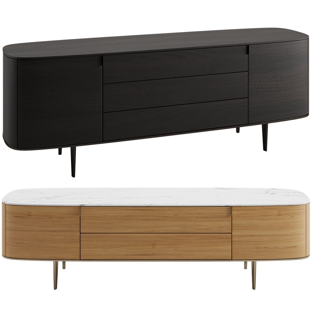 Poliform Symphony Sideboards 3D-Modell - TurboSquid 1792244