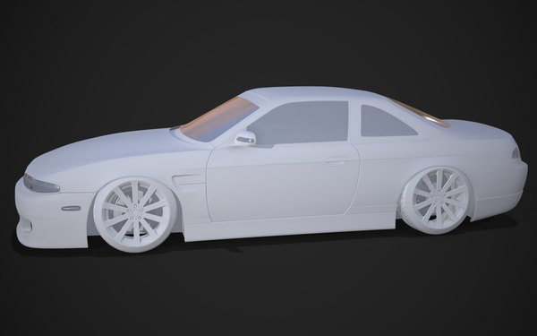 modelo 3d Kit de carrocería Nissan Silvia S14 326 Power DLux ...