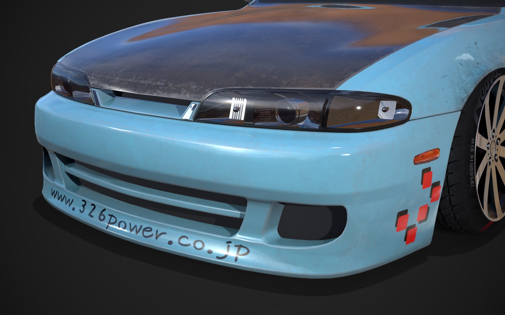 326 Power Dlux Bodykit 3D Model - TurboSquid 1539441