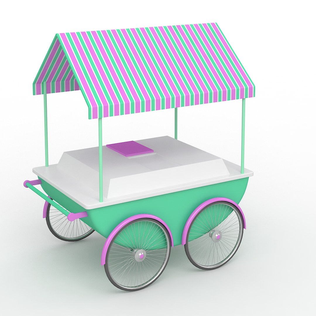 Cart car model - TurboSquid 1328770