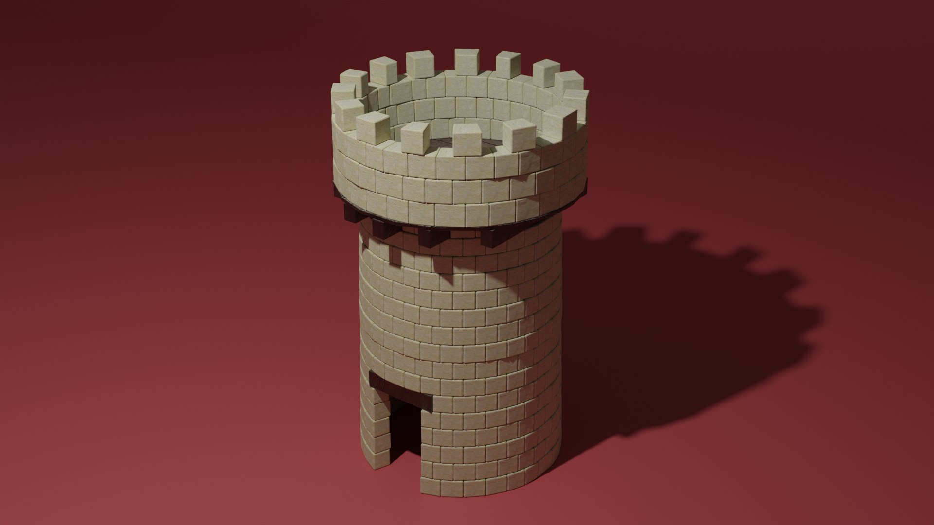 Stone Tower 3D Model - TurboSquid 1885486