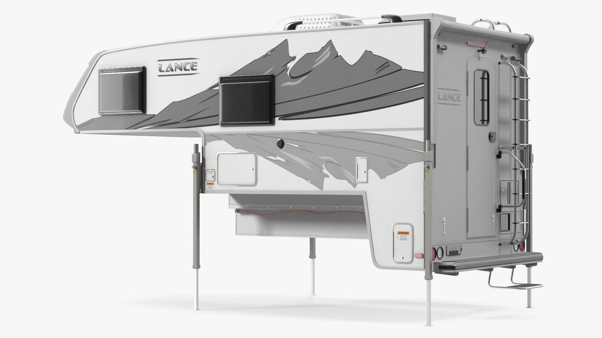 3D Lance 960 Truck Camper model - TurboSquid 2115645