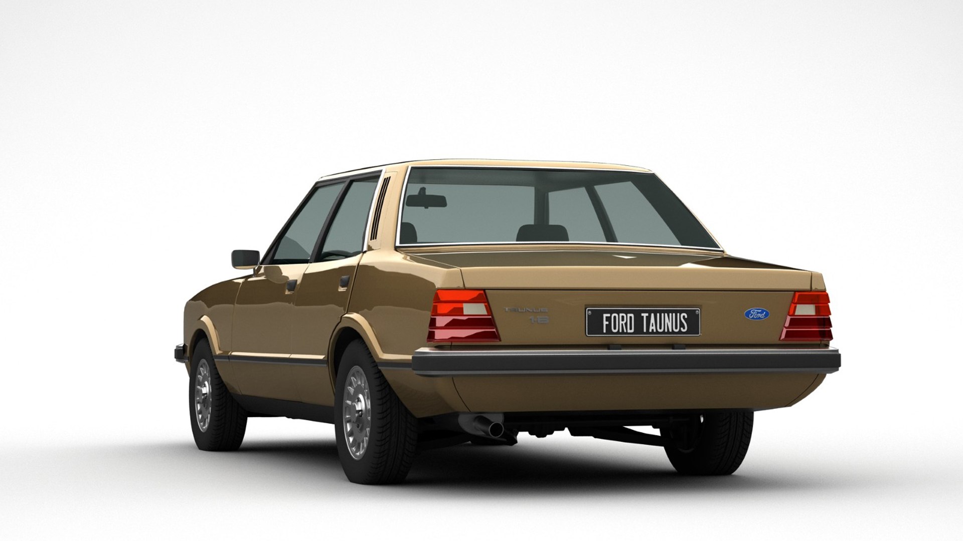 3D Ford Taunus TC2 1978 Model - TurboSquid 2010810