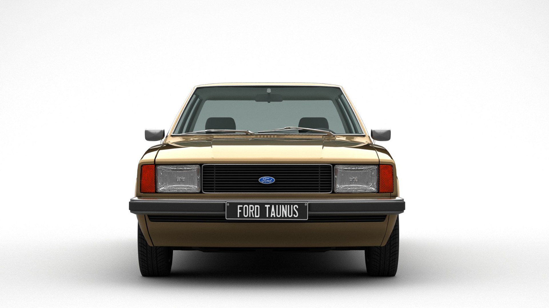 3D Ford Taunus TC2 1978 Model - TurboSquid 2010810