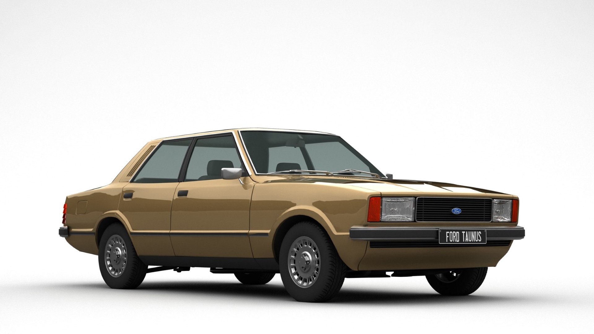3D Ford Taunus TC2 1978 Model - TurboSquid 2010810