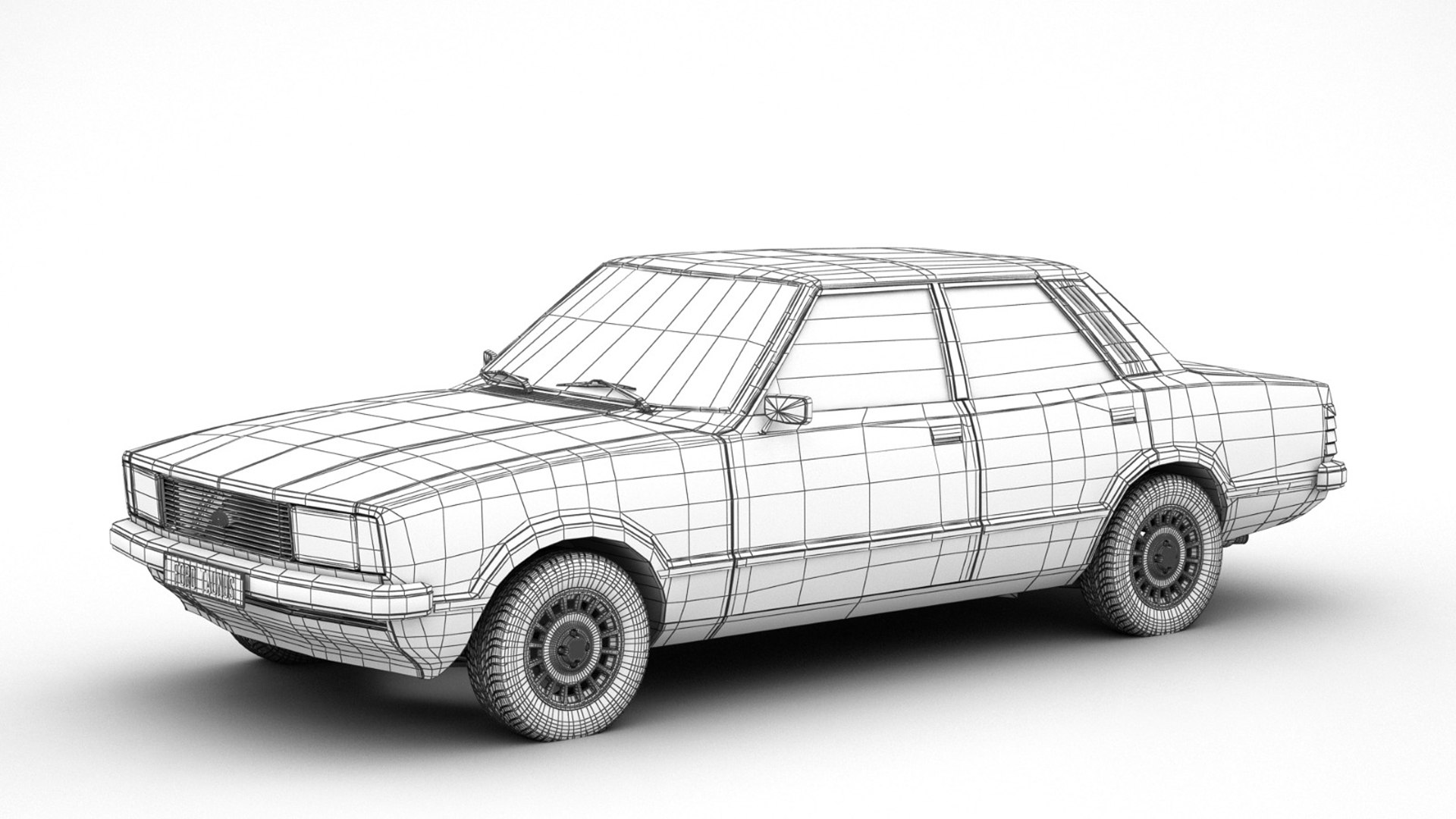 3D Ford Taunus TC2 1978 Model - TurboSquid 2010810