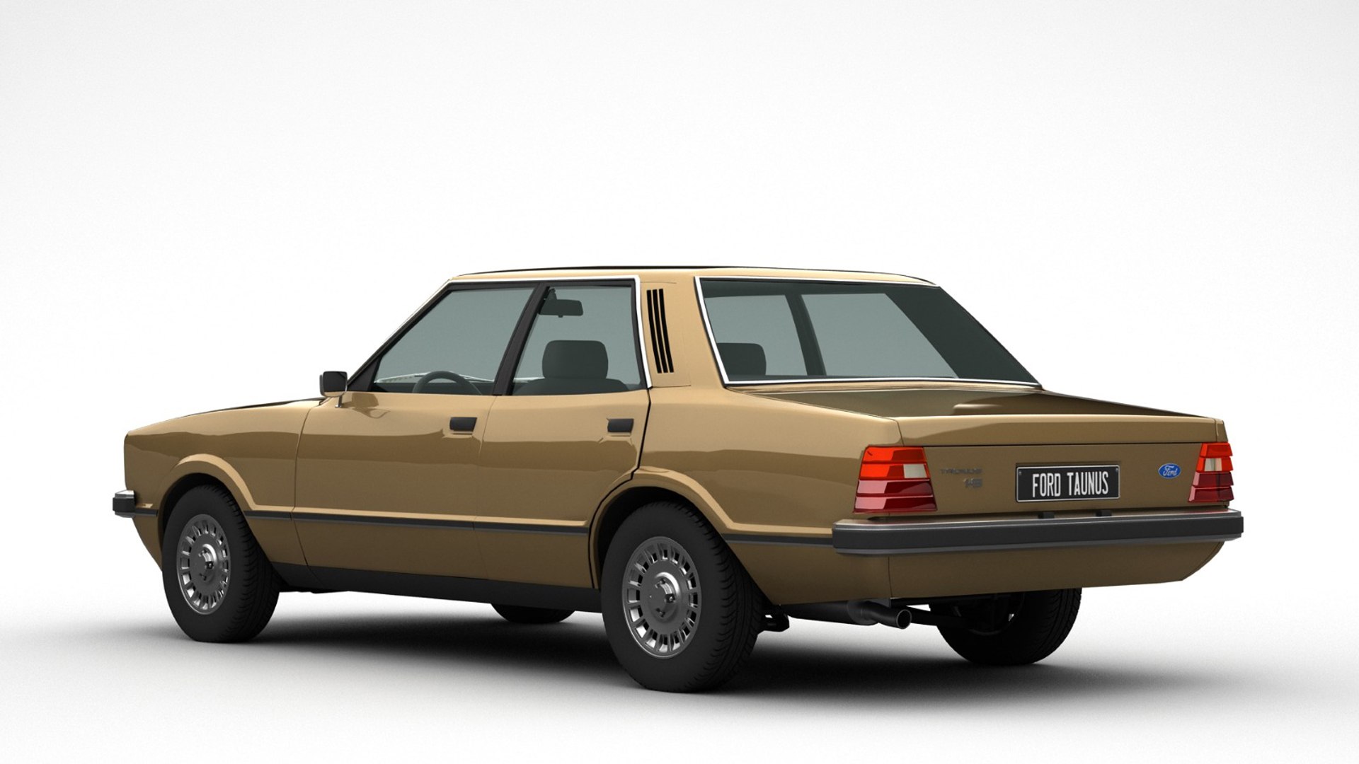 3D Ford Taunus TC2 1978 Model - TurboSquid 2010810