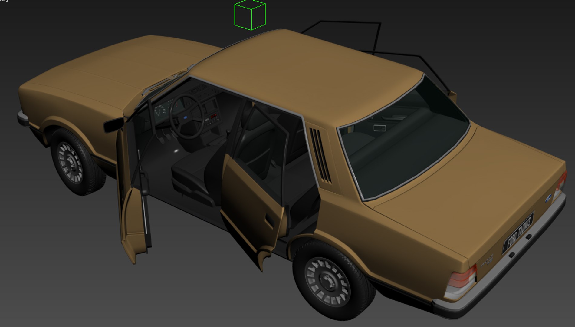 3D Ford Taunus TC2 1978 Model - TurboSquid 2010810