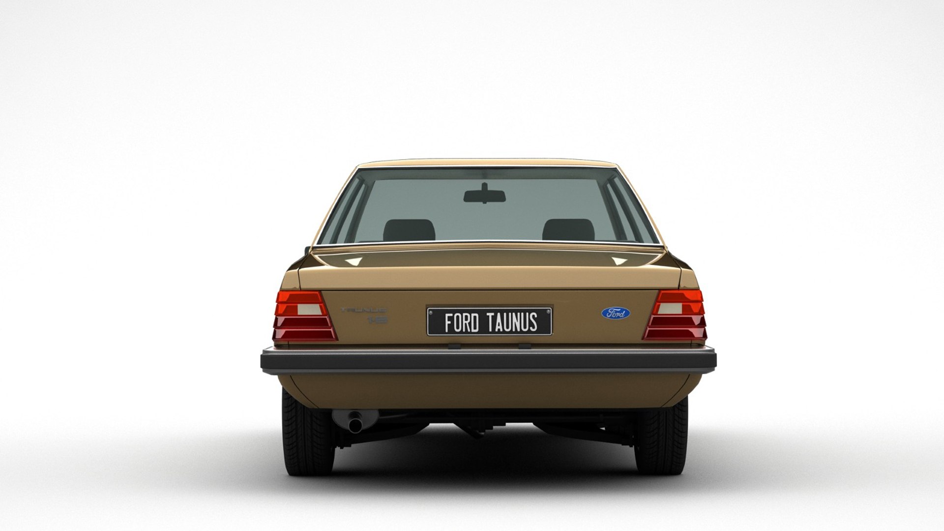 3D Ford Taunus TC2 1978 Model - TurboSquid 2010810