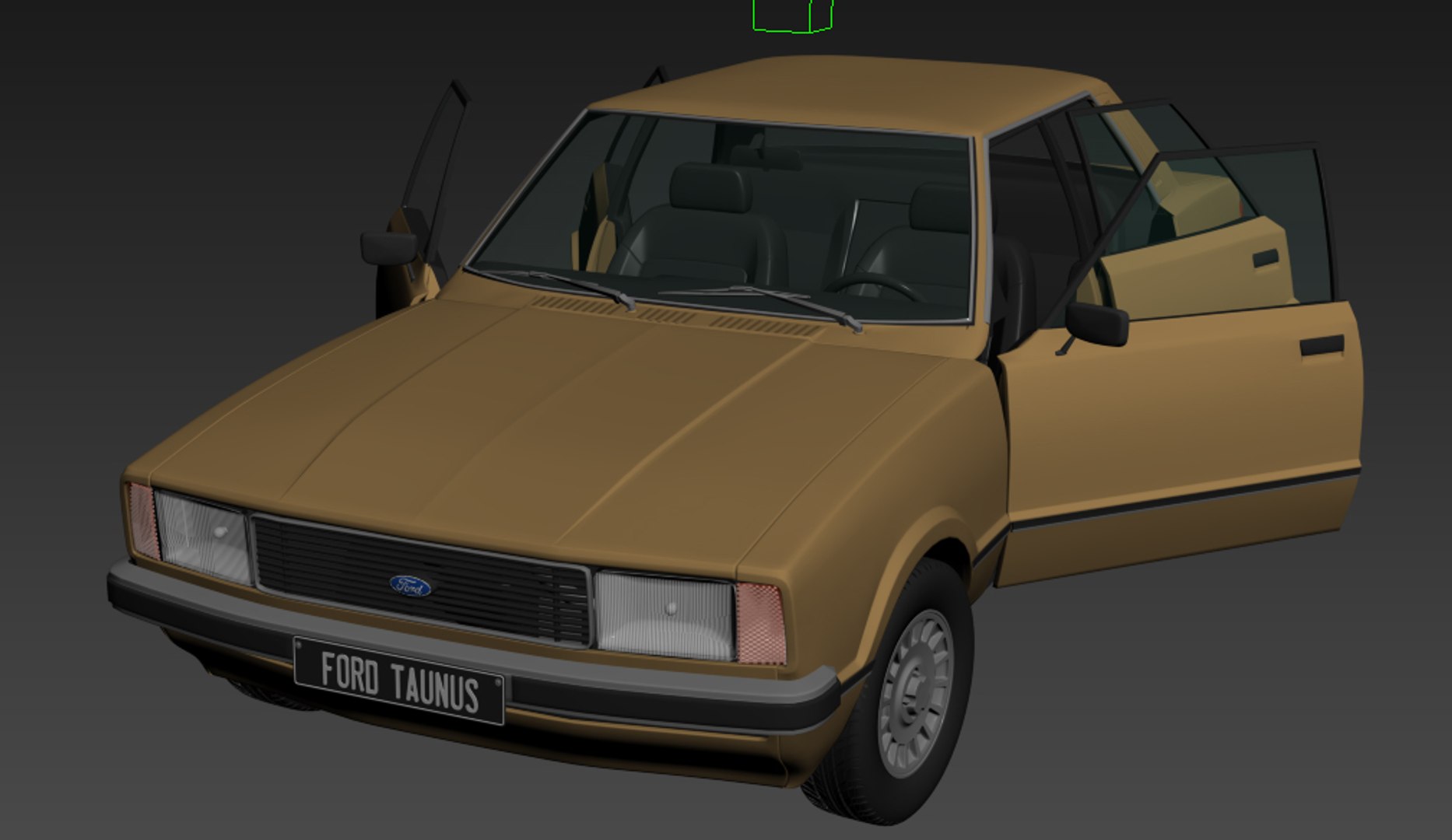 3D Ford Taunus TC2 1978 Model - TurboSquid 2010810