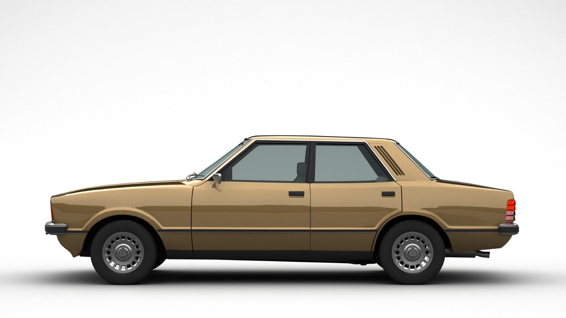 3D Ford Taunus TC2 1978 Model - TurboSquid 2010810