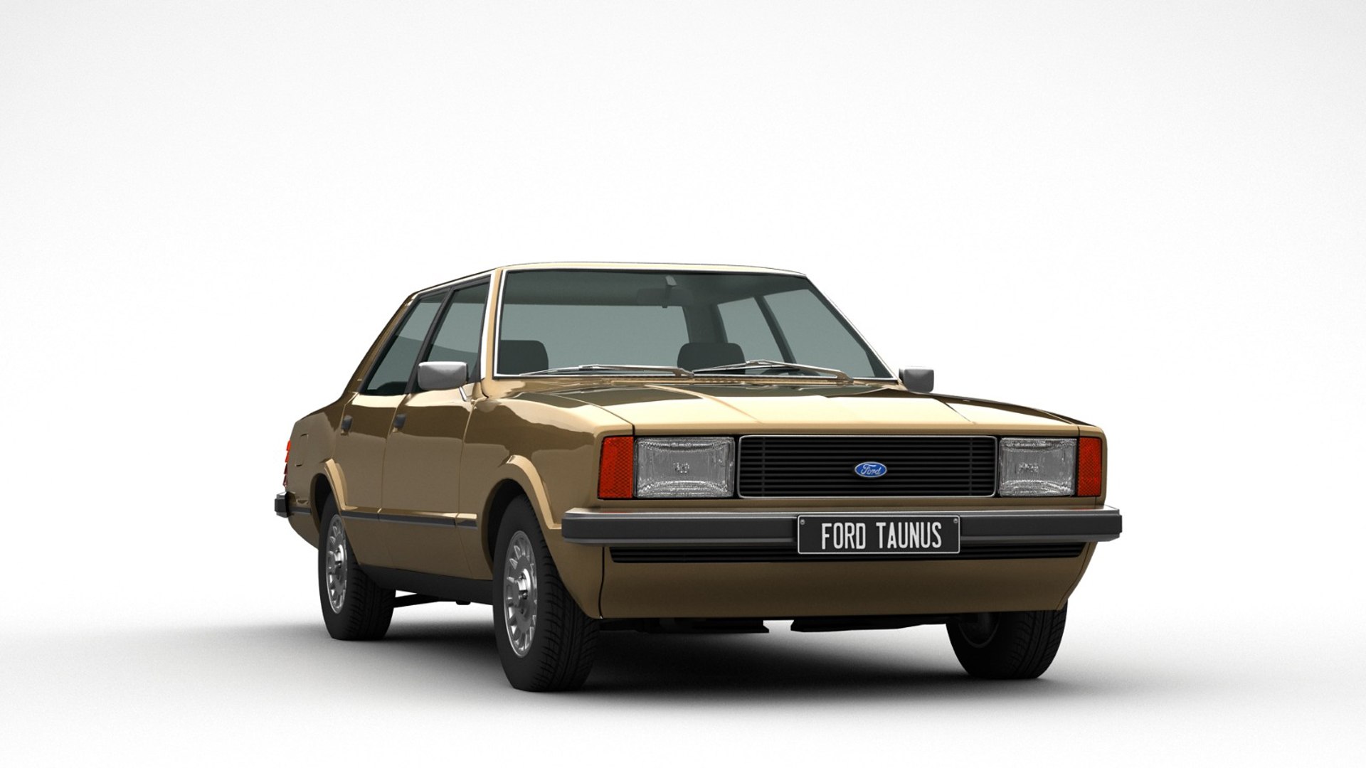 3D Ford Taunus TC2 1978 Model - TurboSquid 2010810