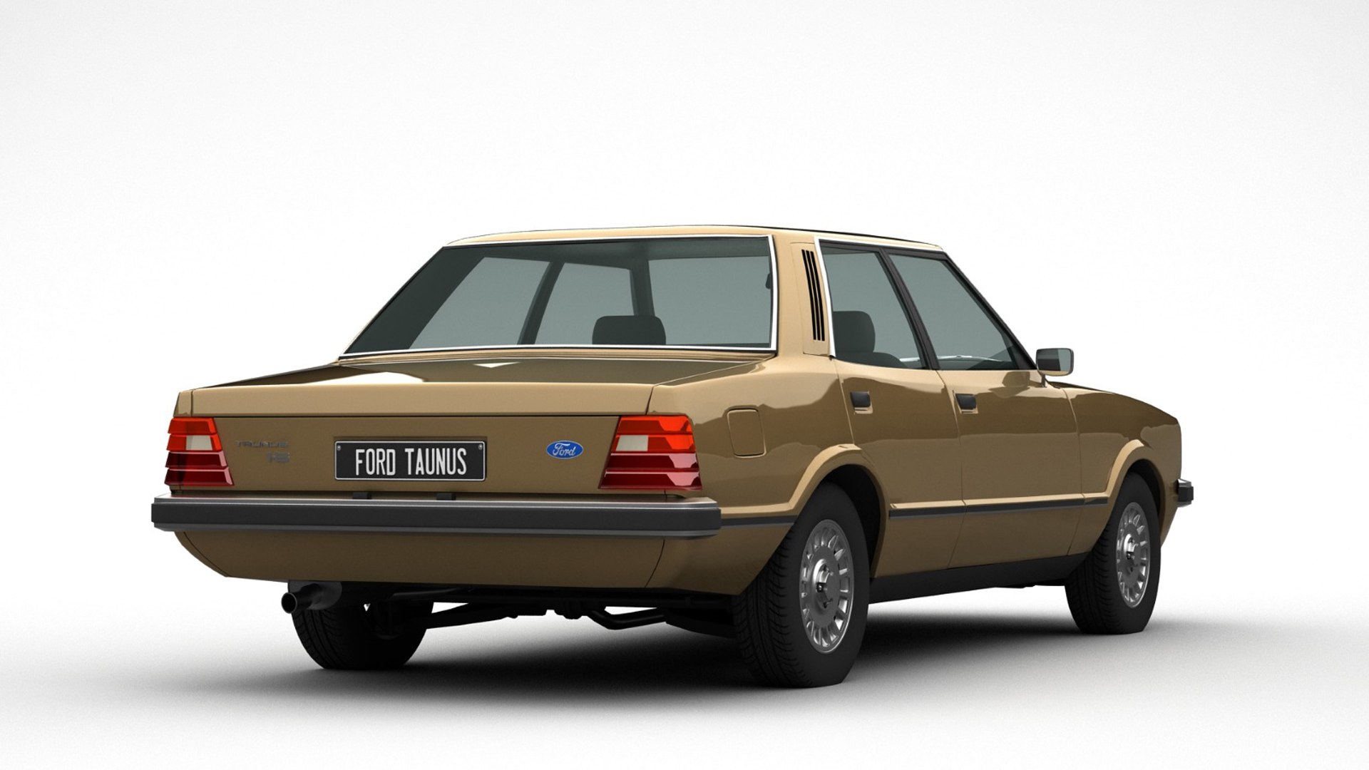3D Ford Taunus TC2 1978 Model - TurboSquid 2010810