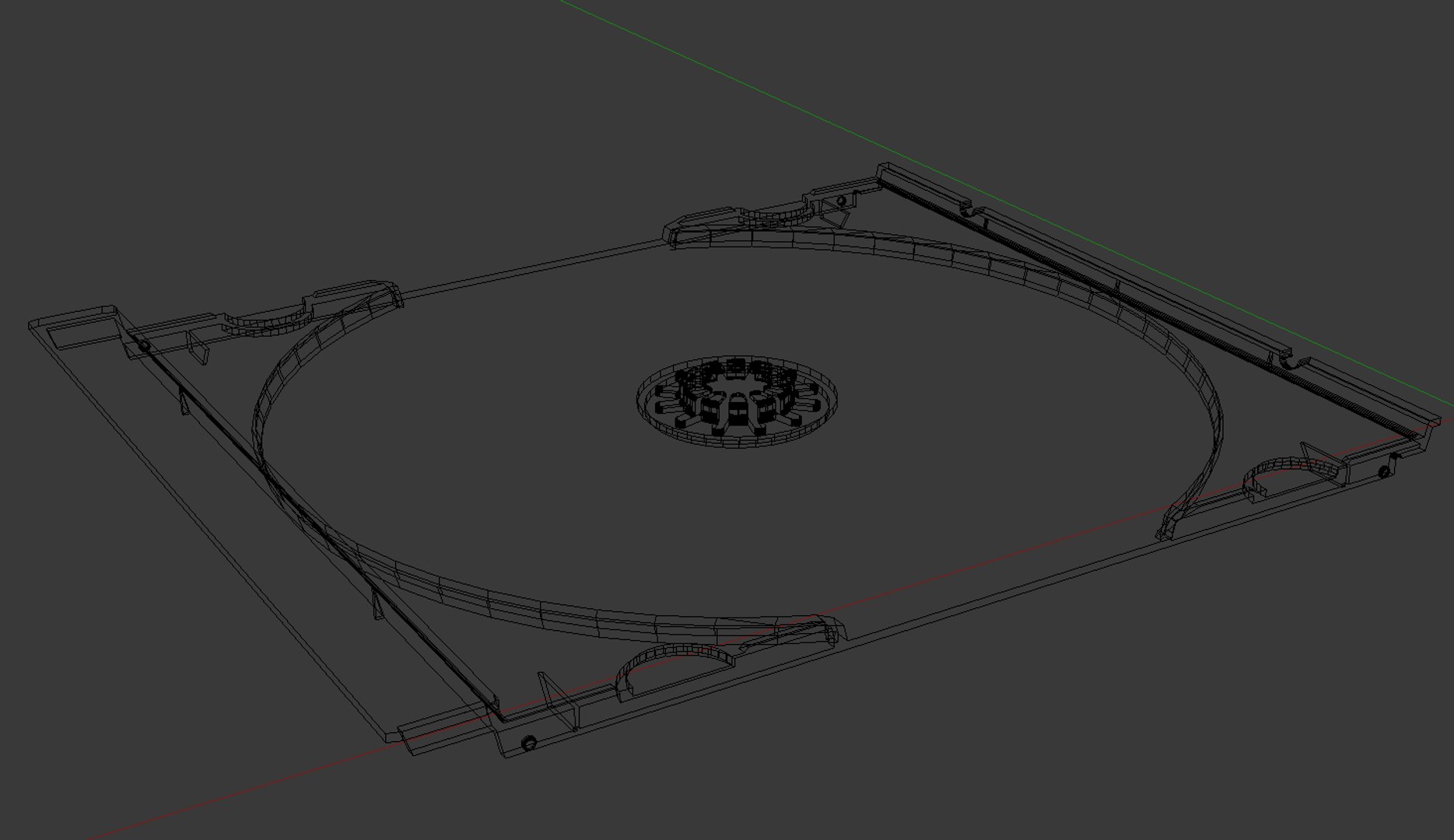 Cd Case Model - TurboSquid 1391892